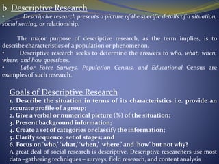 Business Research Method CLASSIFICATION OF RESEARCH | PPTX