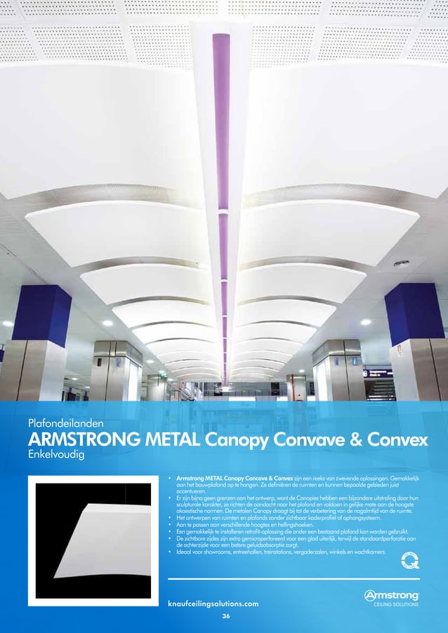 Knauf Ceiling Solutions - Metal and Mesh Solutions NL | PDF