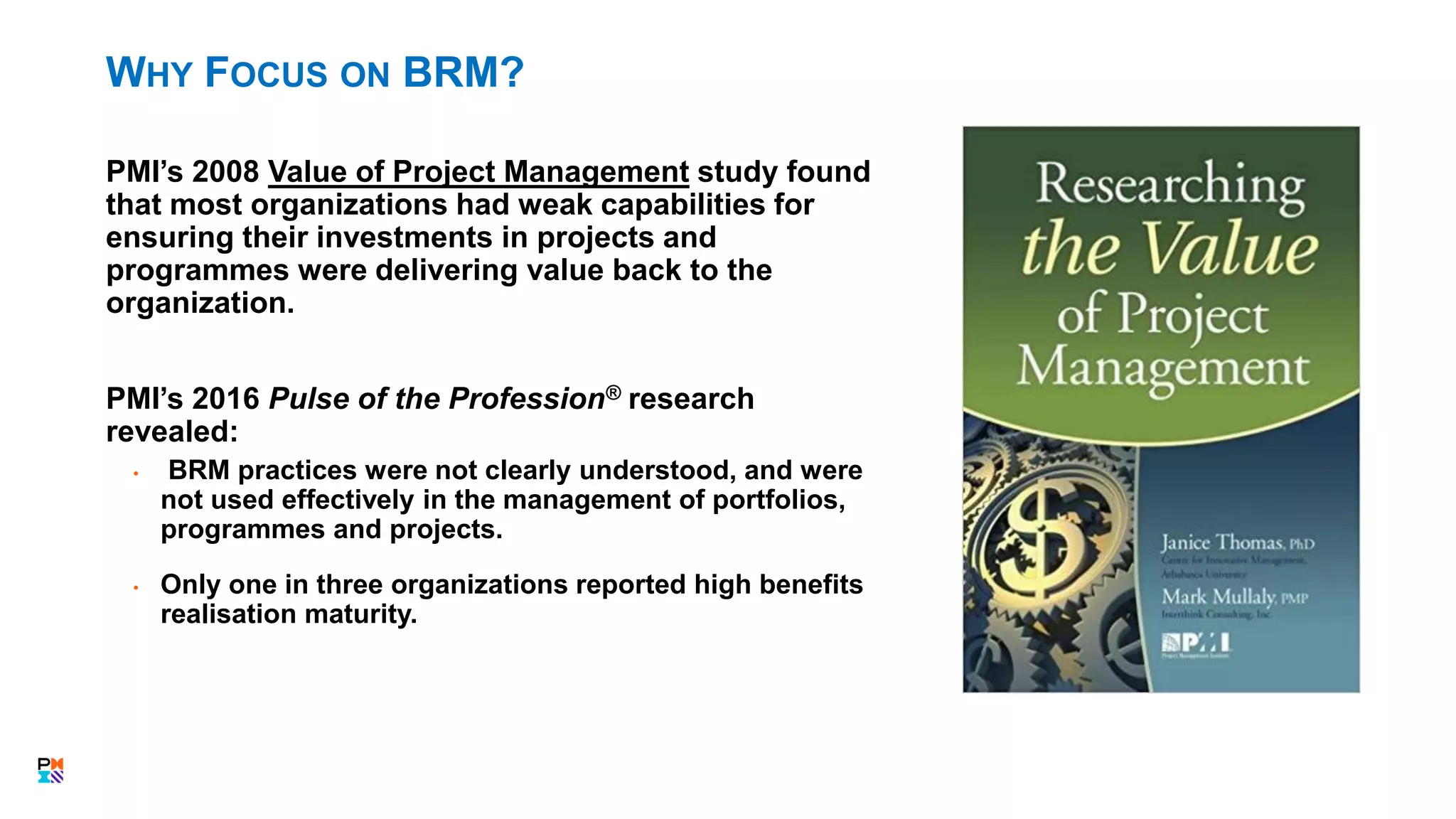 BRM in practice - A detailed case study - Stephen Townsend | PDF