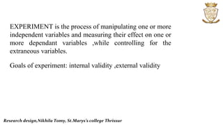 Management Studies:Research Design | PPT