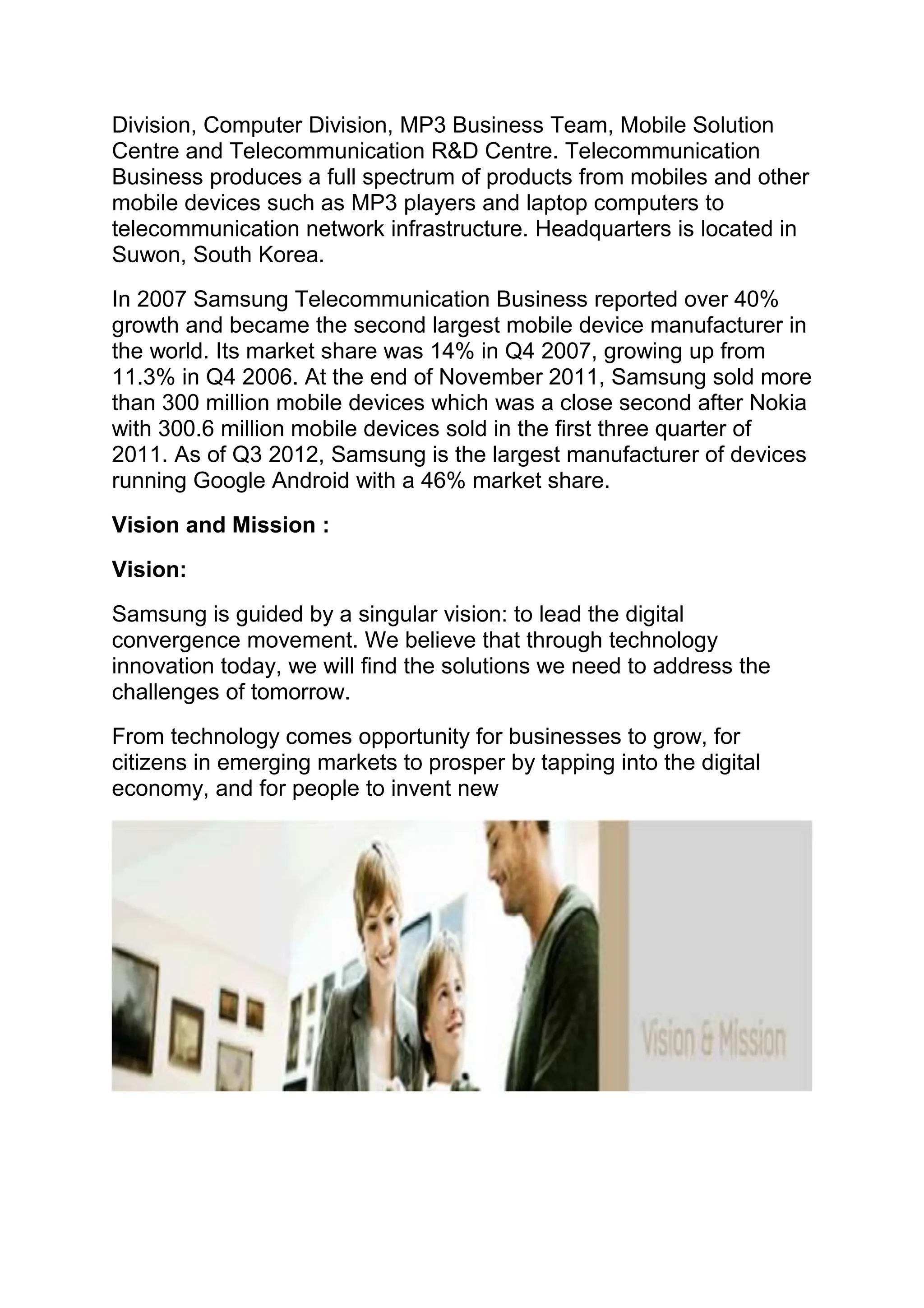 Business Research Methodology on SAMSUNG .docx