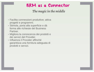 BRM: Connector, orchestrator, navigator | PDF