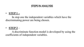 Discriminant Analysis | PPT