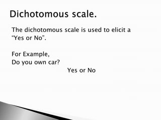 Presentation on Rating scale | PPTX