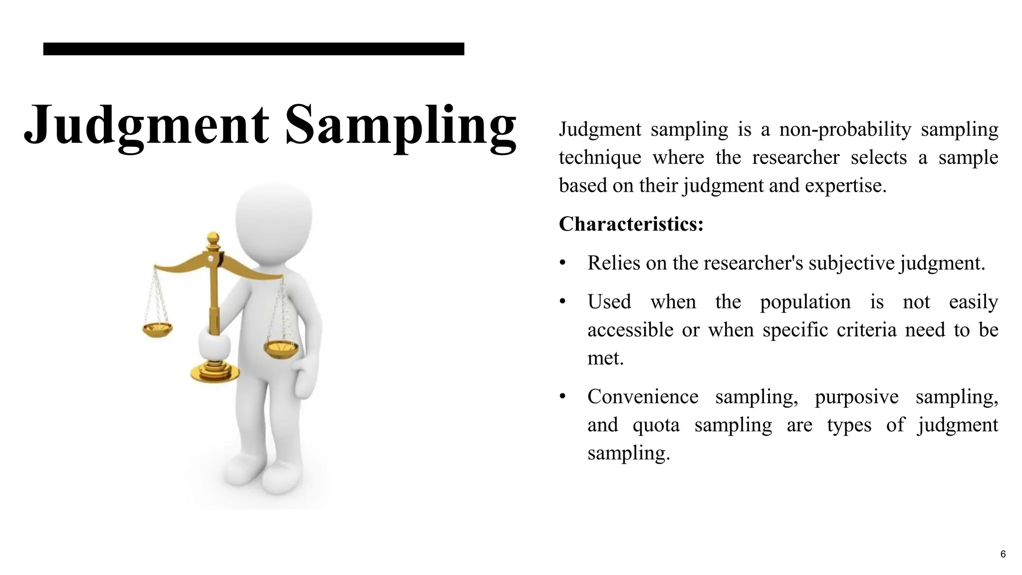 Understanding Sampling Methods, Simple Random Sampling & Judgment Sampling | PPTX