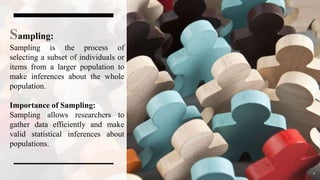 Understanding Sampling Methods, Simple Random Sampling & Judgment Sampling | PPTX