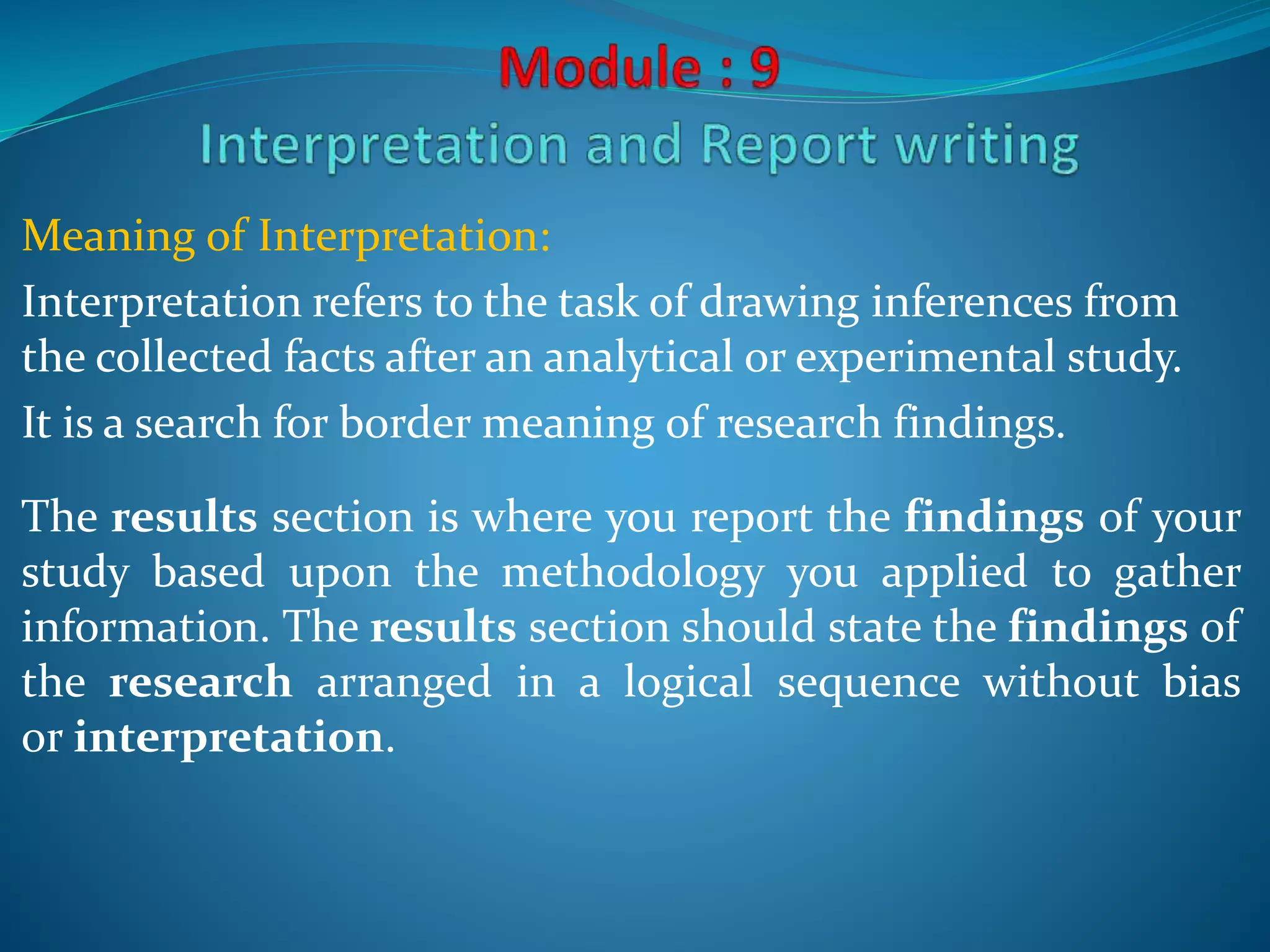Brm presentation4 chapter -9 | PPTX