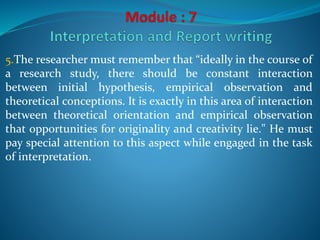 Brm presentation4 chapter -9 | PPTX