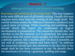 Brm presentation4 chapter -9 | PPTX