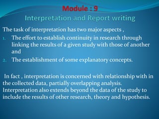 Brm presentation4 chapter -9 | PPTX
