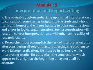 Brm presentation4 chapter -9 | PPTX