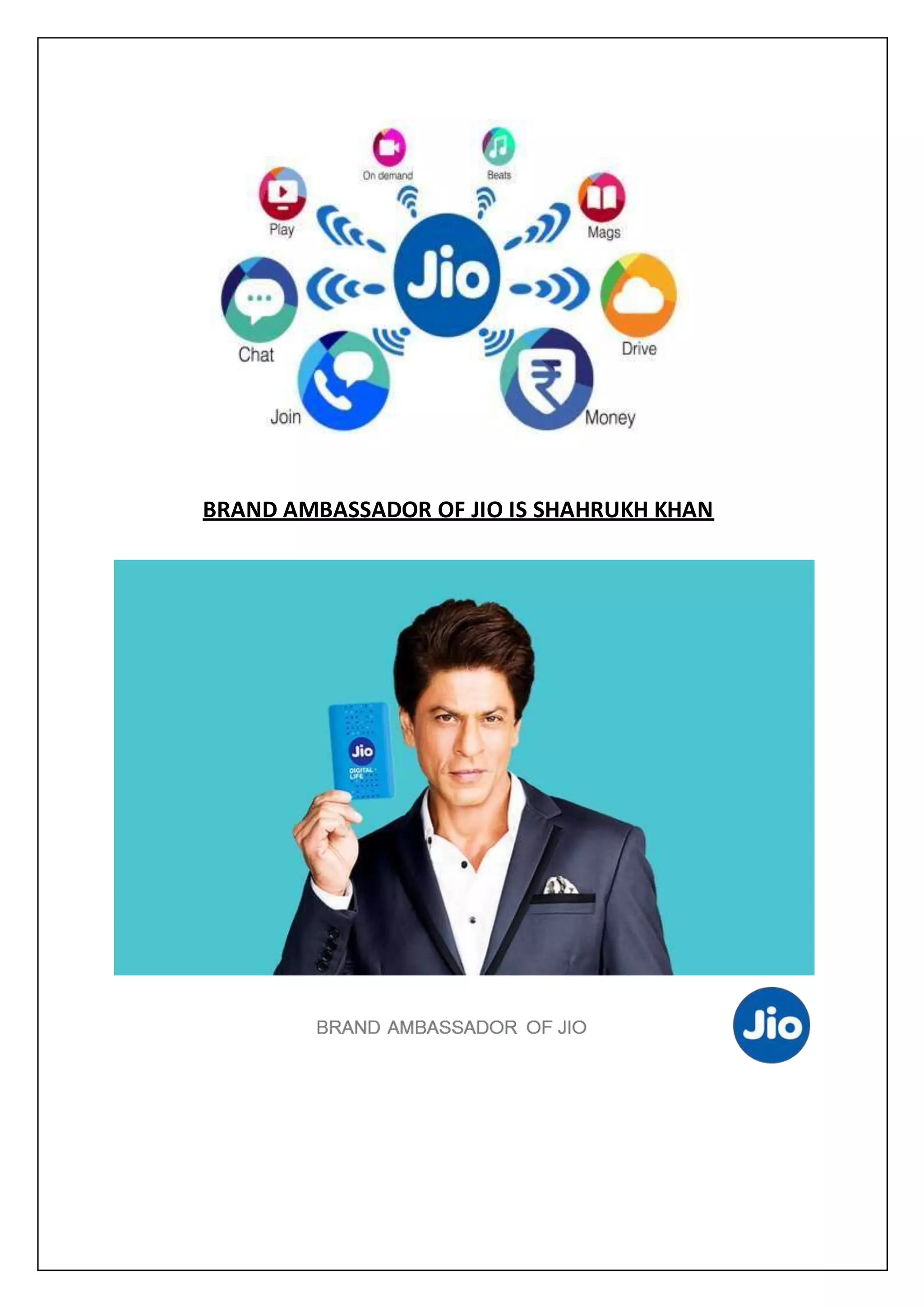 REPORT ON JIO | DOCX