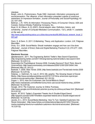 Social media impact on consumer | DOCX