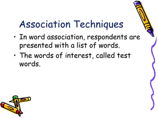 Brm(projective techniques) | PPT