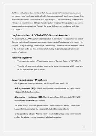 A study on OCTAPACE culture | PDF