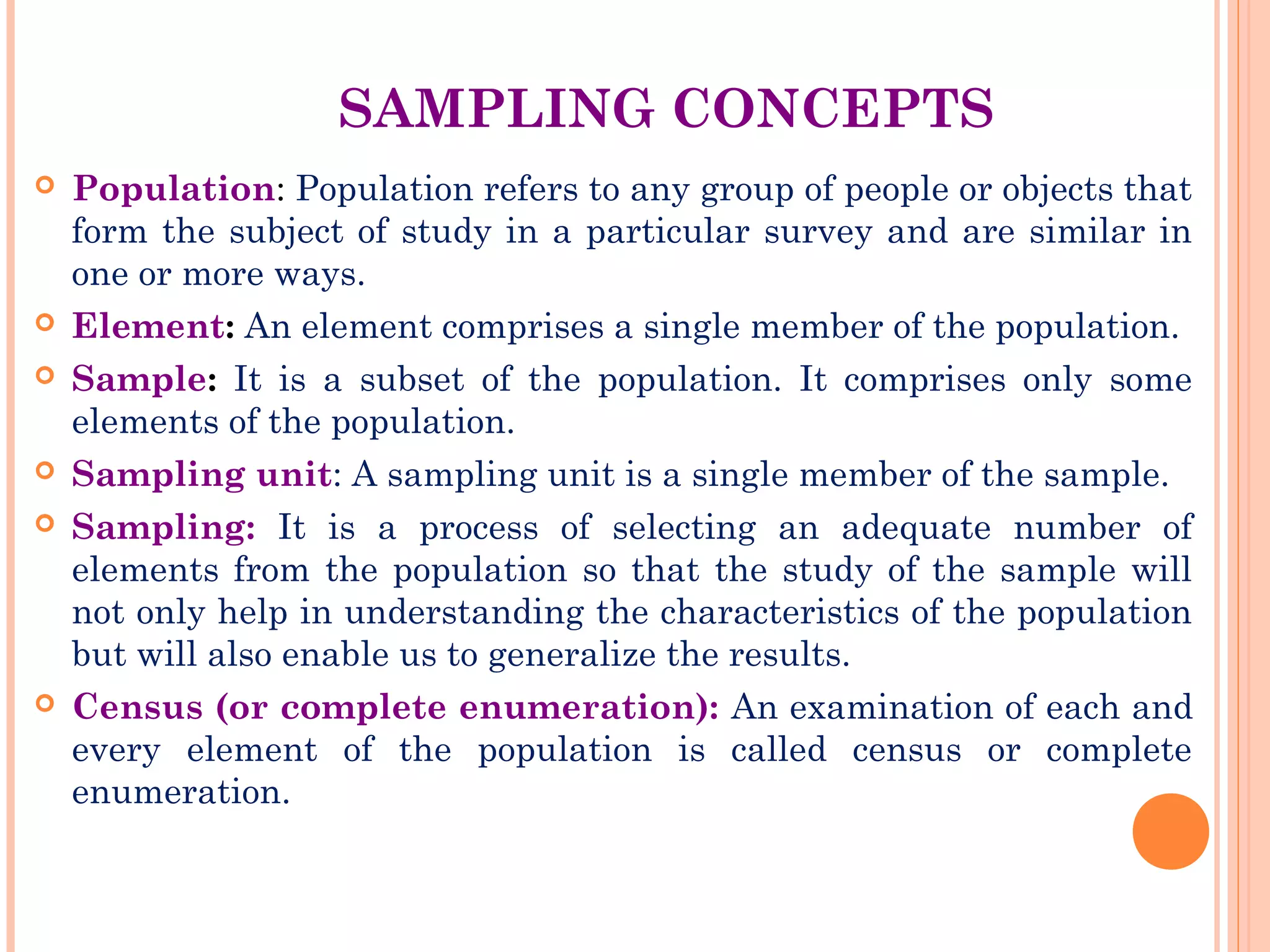 Brm sampling techniques | PPT