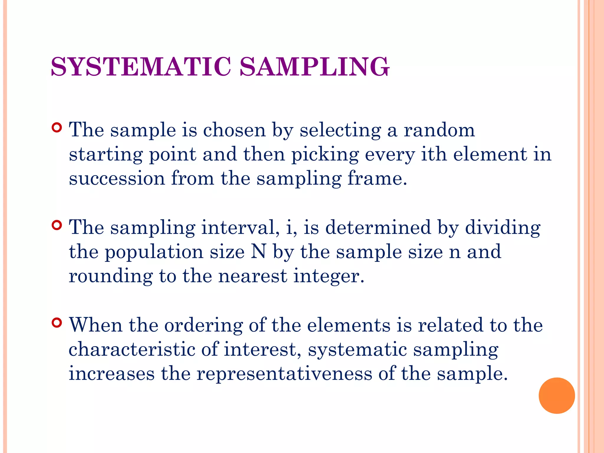 Brm sampling techniques | PPT