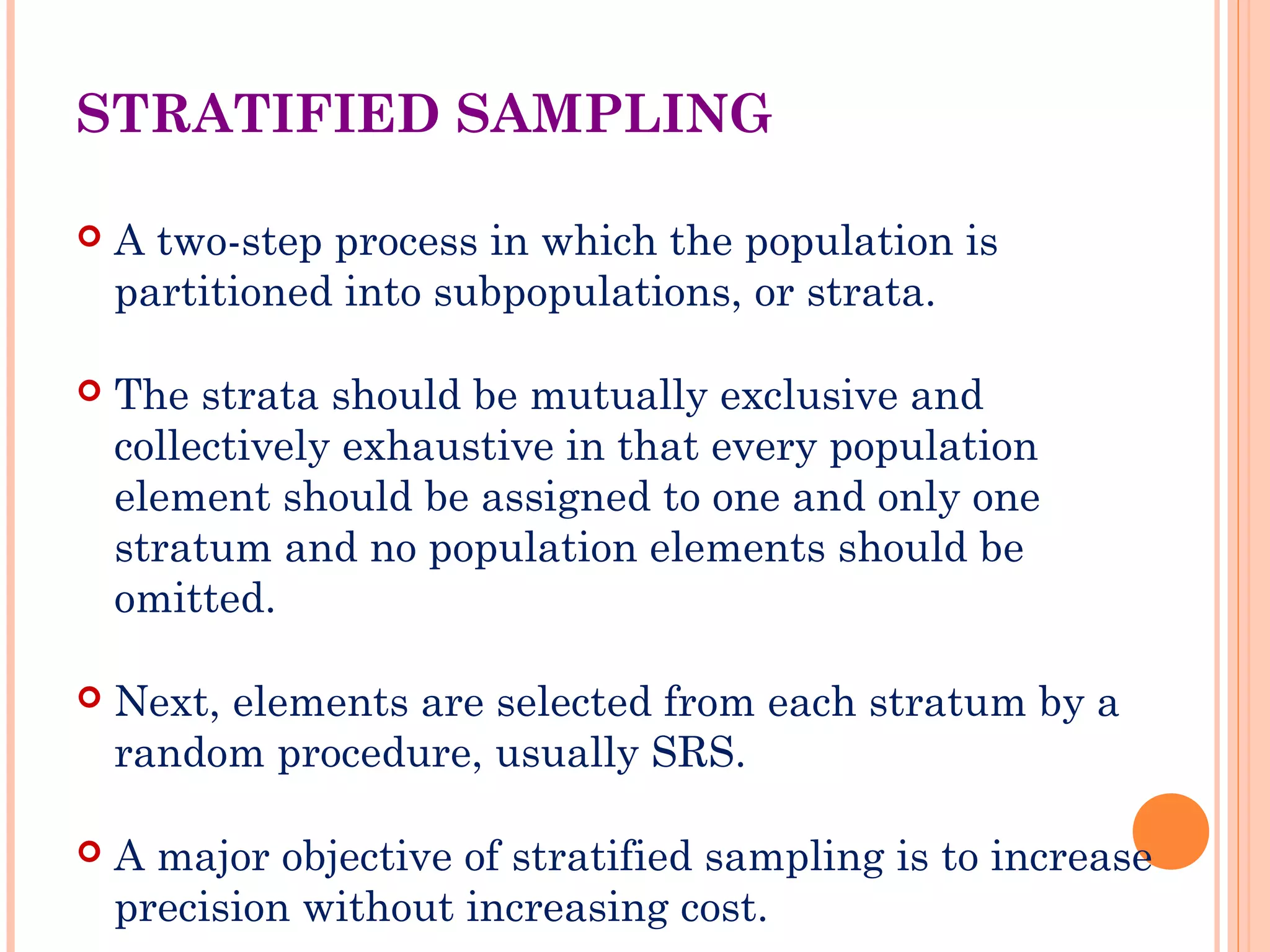 Brm sampling techniques | PPT