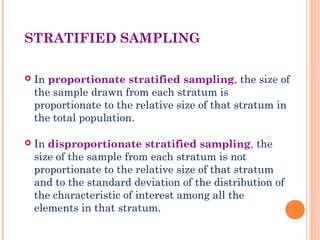 Brm sampling techniques | PPT