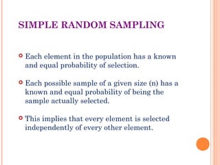 Brm sampling techniques | PPT