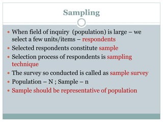 BRM Unit 2 Sampling.ppt