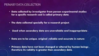 Data collection | PPTX