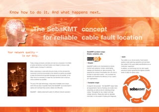 SebKMT Cable Sheath testers & Fault Locators | PDF