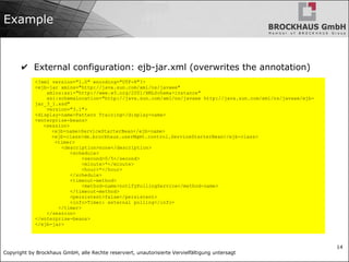 Java EE Pattern: The Control Layer | PPT