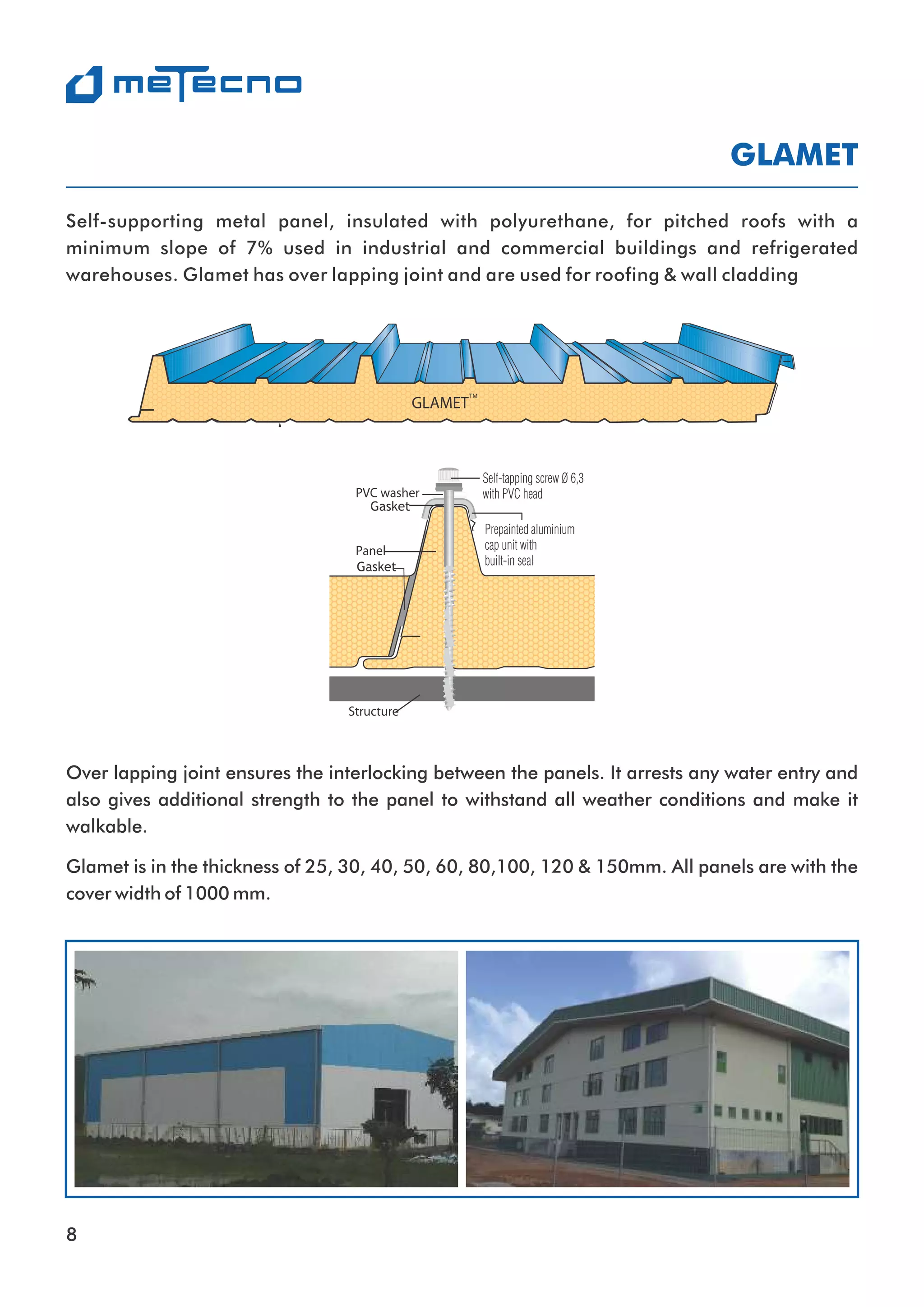 Roof and Wall Panels By Metecno (India) Private Limited | PDF