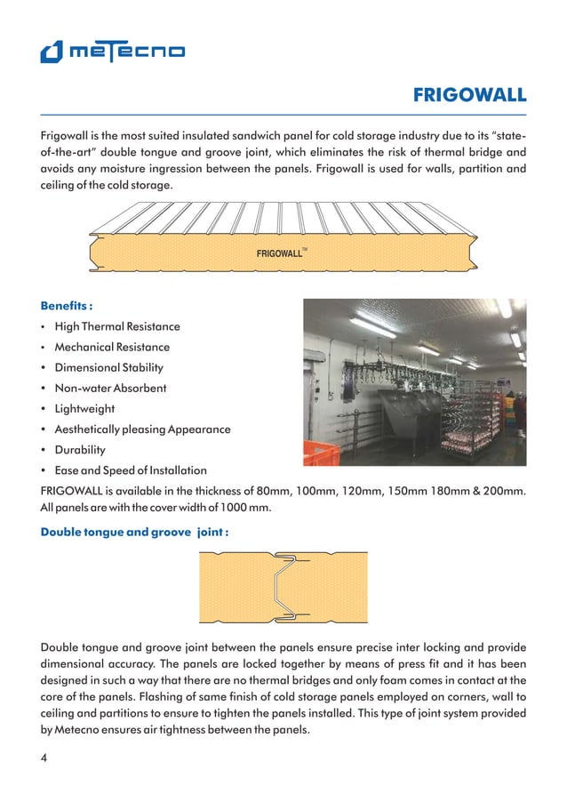 Roof and Wall Panels By Metecno (India) Private Limited | PDF