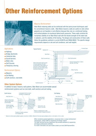 Allan block Commercial brochure | PDF