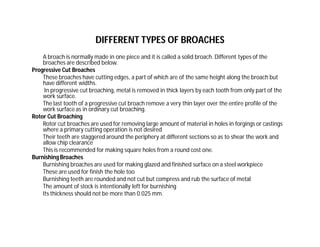 Broaching | PDF