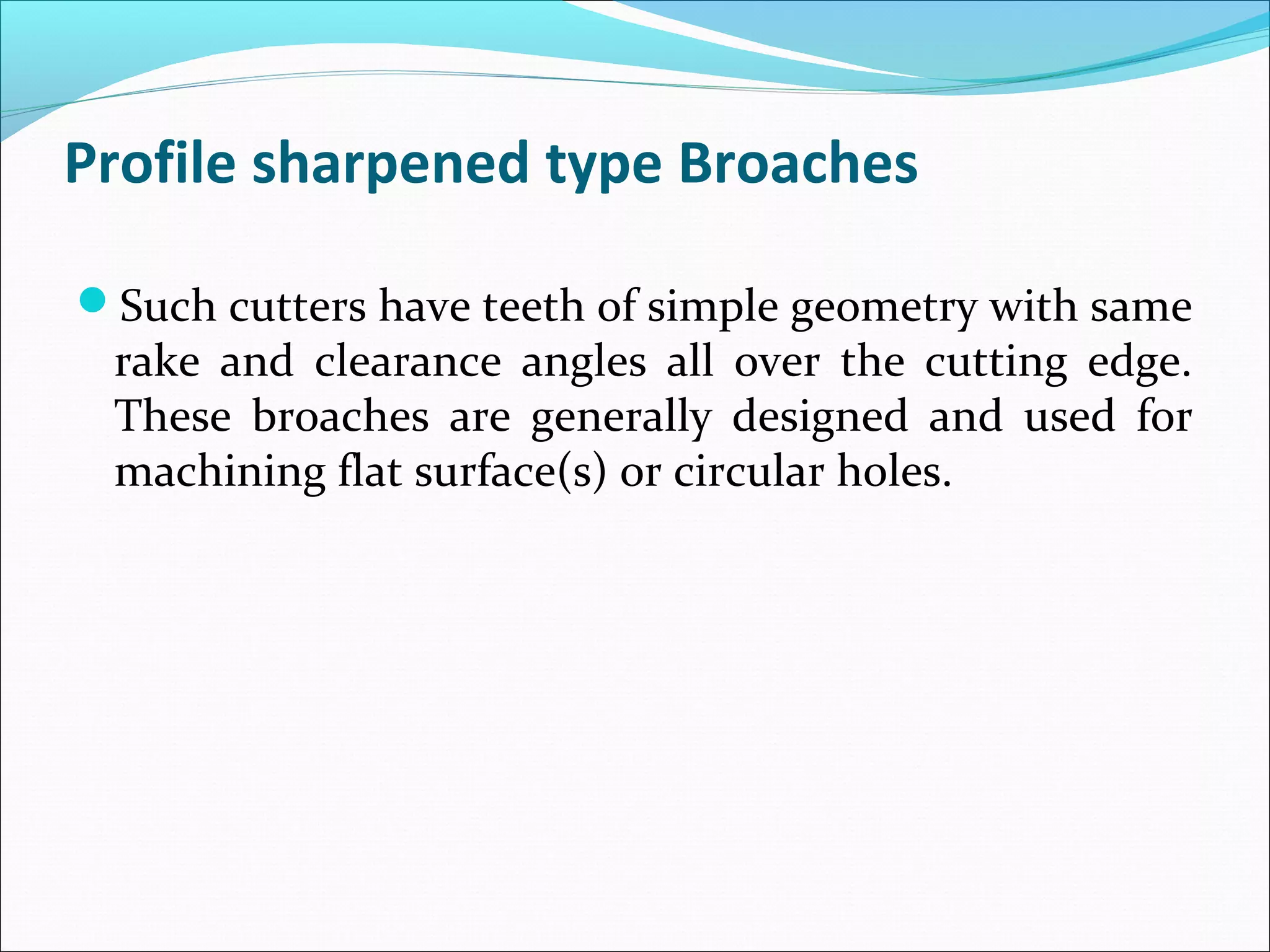Broaching | PPT
