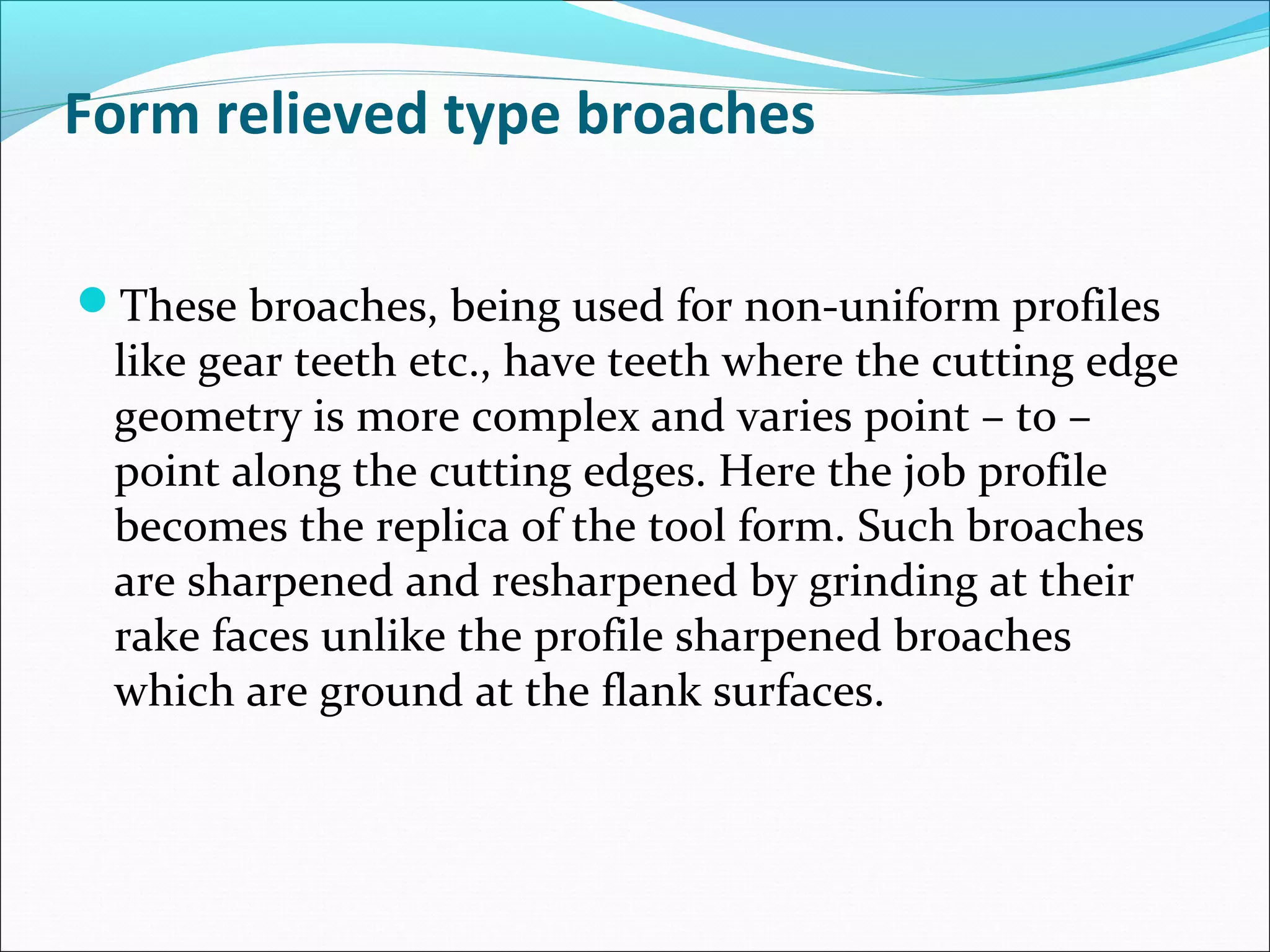 Broaching | PPT