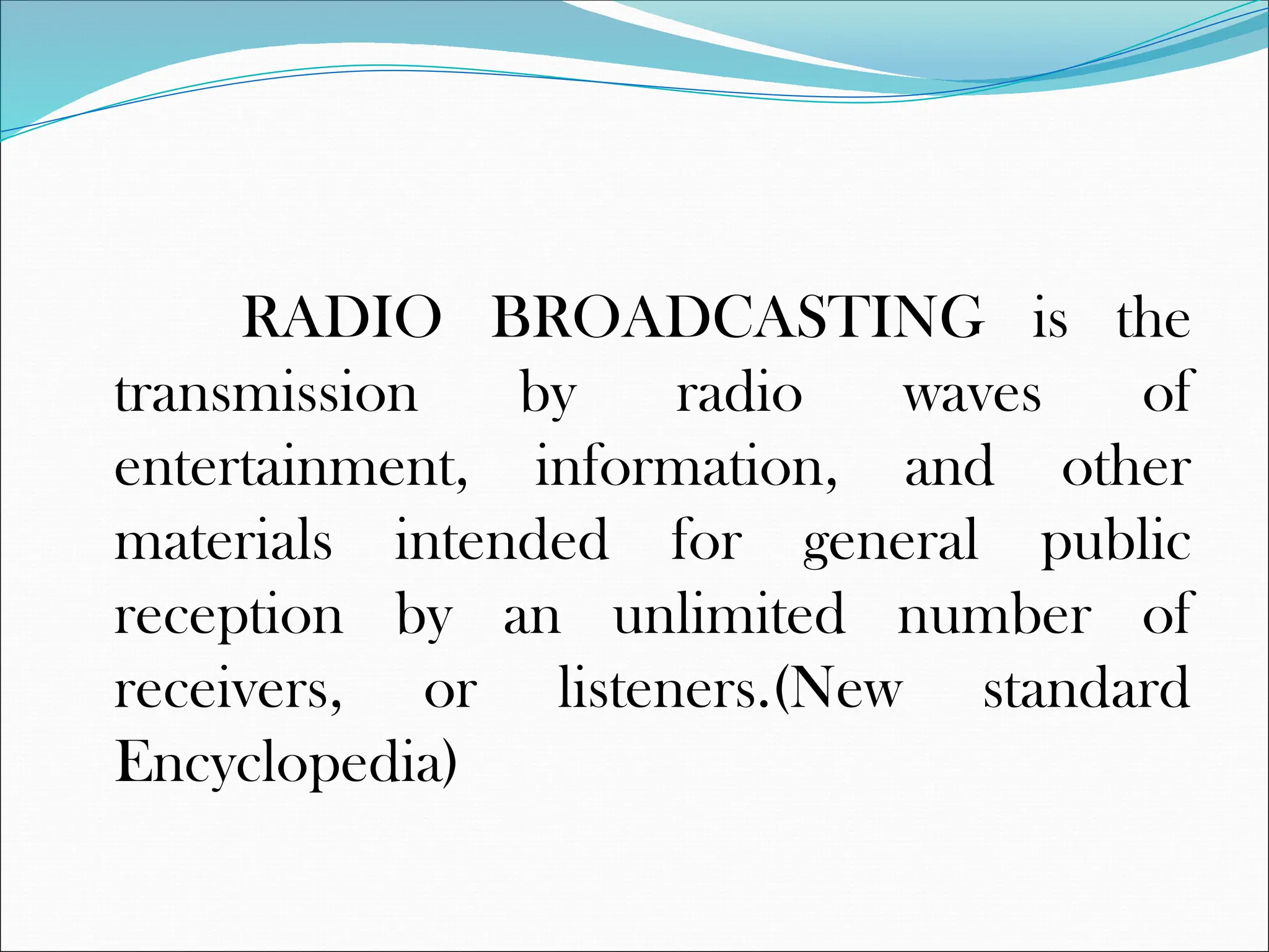 CAMPUS JOURNALISM RADIO BROADCASTING.ppsx