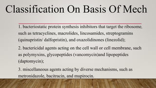 Broad spectrum antibiotics | PPTX