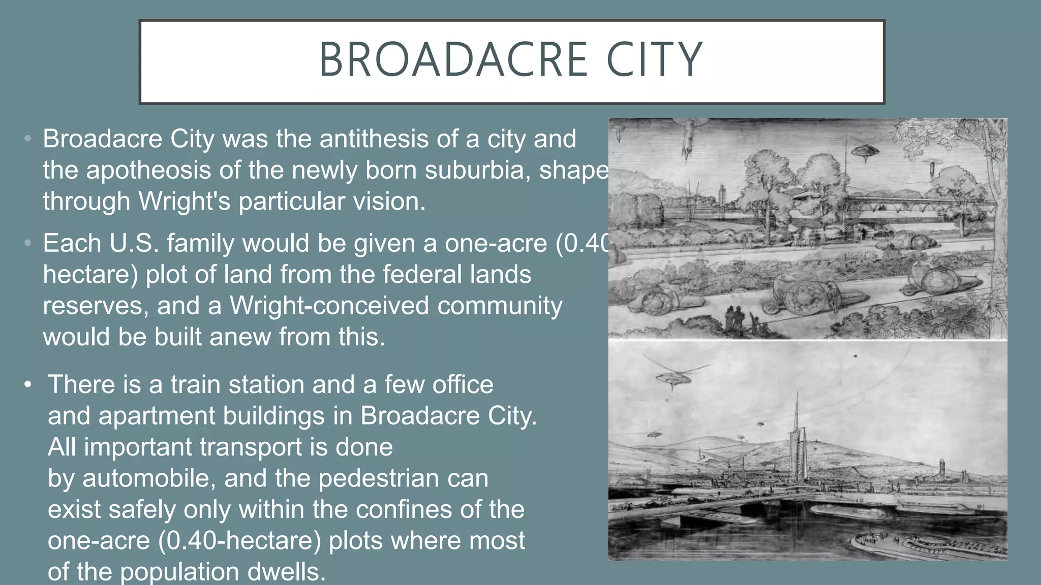 Broadacre city | PPTX