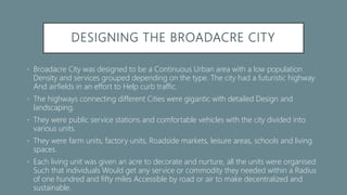 Broadacre city | PPTX