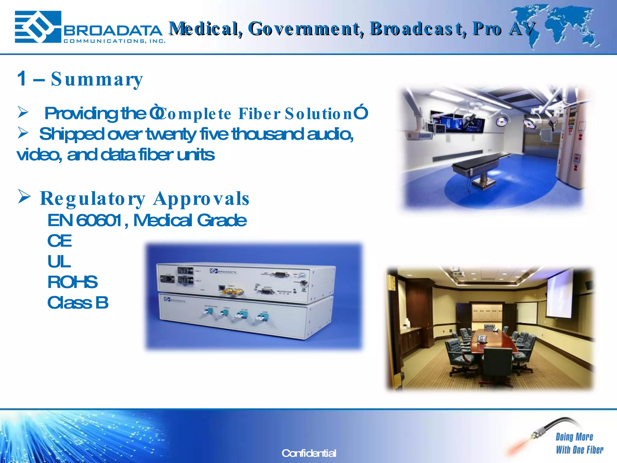 Broadata Company Product Overview 2010 Global | PPT