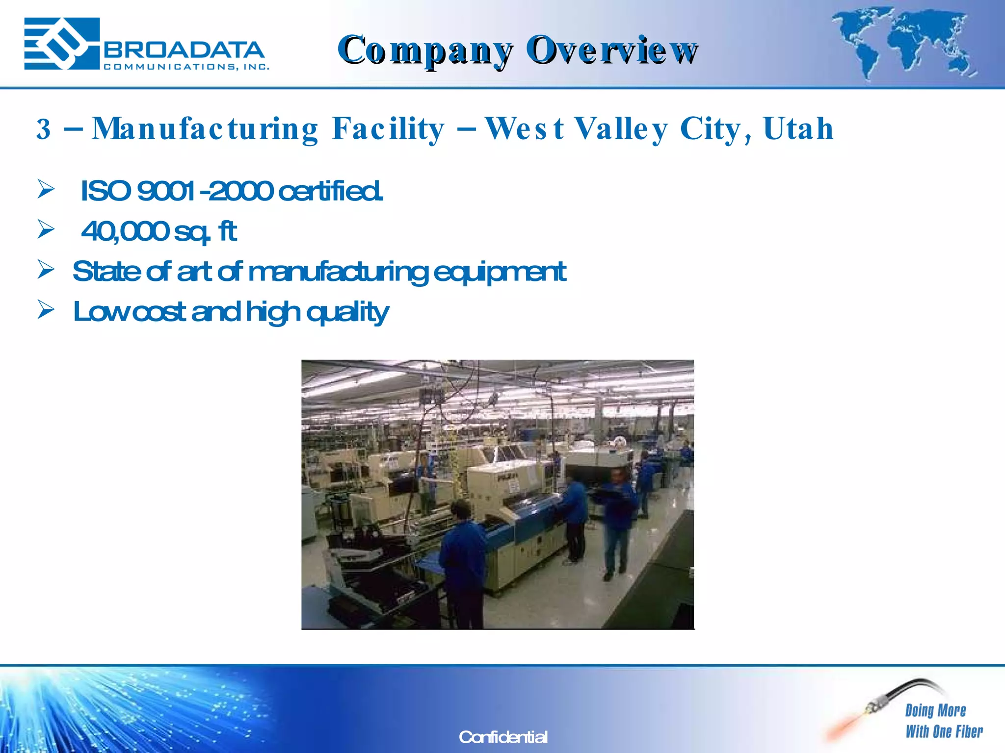 Broadata Company Product Overview 2010 Global | PPT