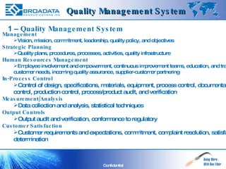 Broadata Company Product Overview 2010 Global | PPT