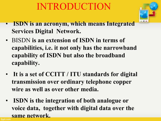 Broadband isdn | PPTX | Computer Networking | Computing