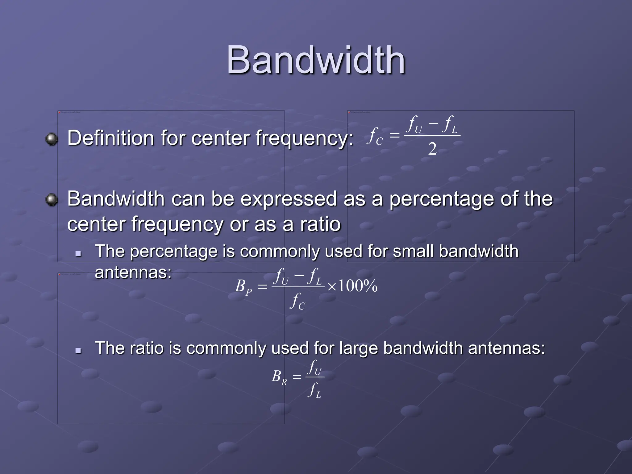 A broadband antenna is a radio antenna that can transmit signals over a ...