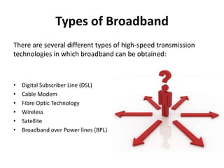 Broadband presentation | PPT