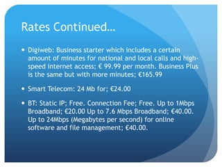 Broadband presentation | PPTX | Internet | Computing