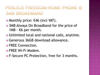 Broadband services in ireland and killiney | PPT | Free Download