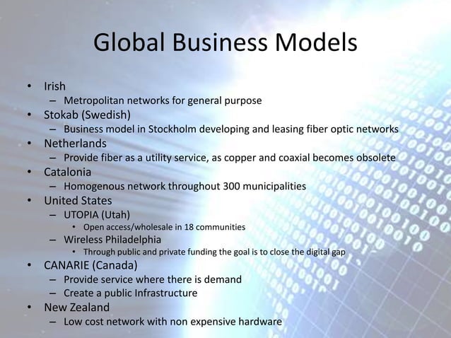 Broadband technologies | PPTX