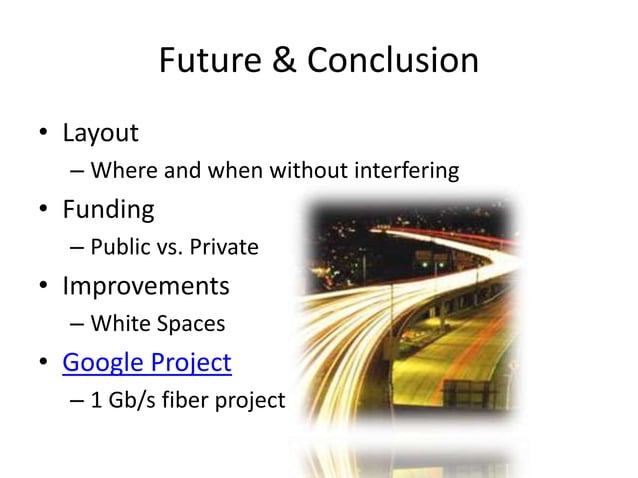 Broadband technologies | PPTX