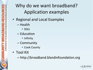 Broadband Workshop Grand Rapids | PPT | Telecommunications Industry ...