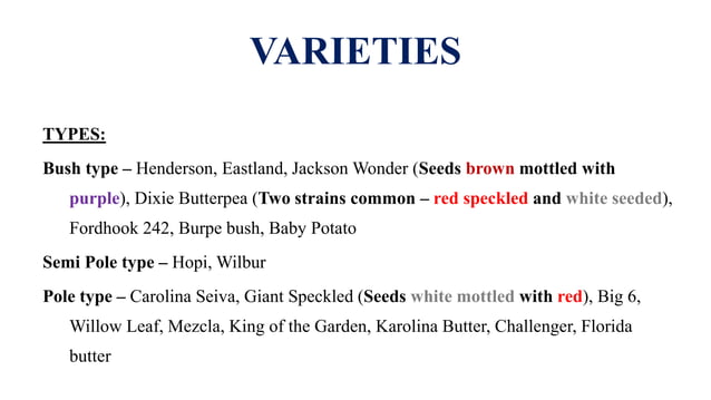 Broad bean, Lima Bean, Jack bean, Ullucus.pptx